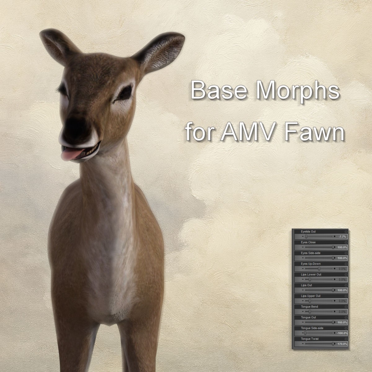 Base Morphs for AMV Fawn