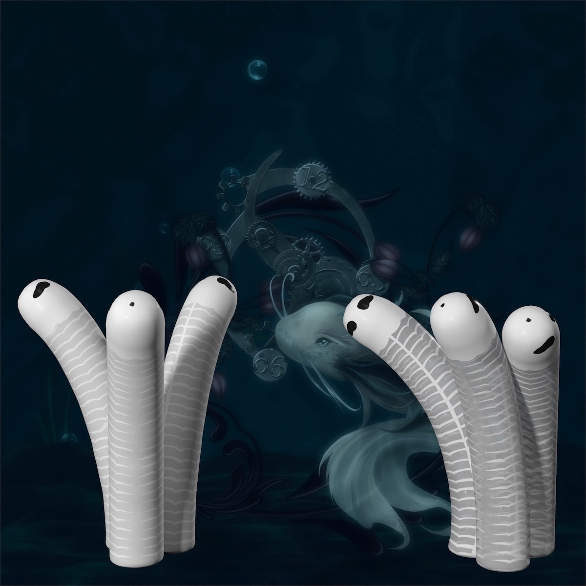 Panda Sea Squirt for Poser