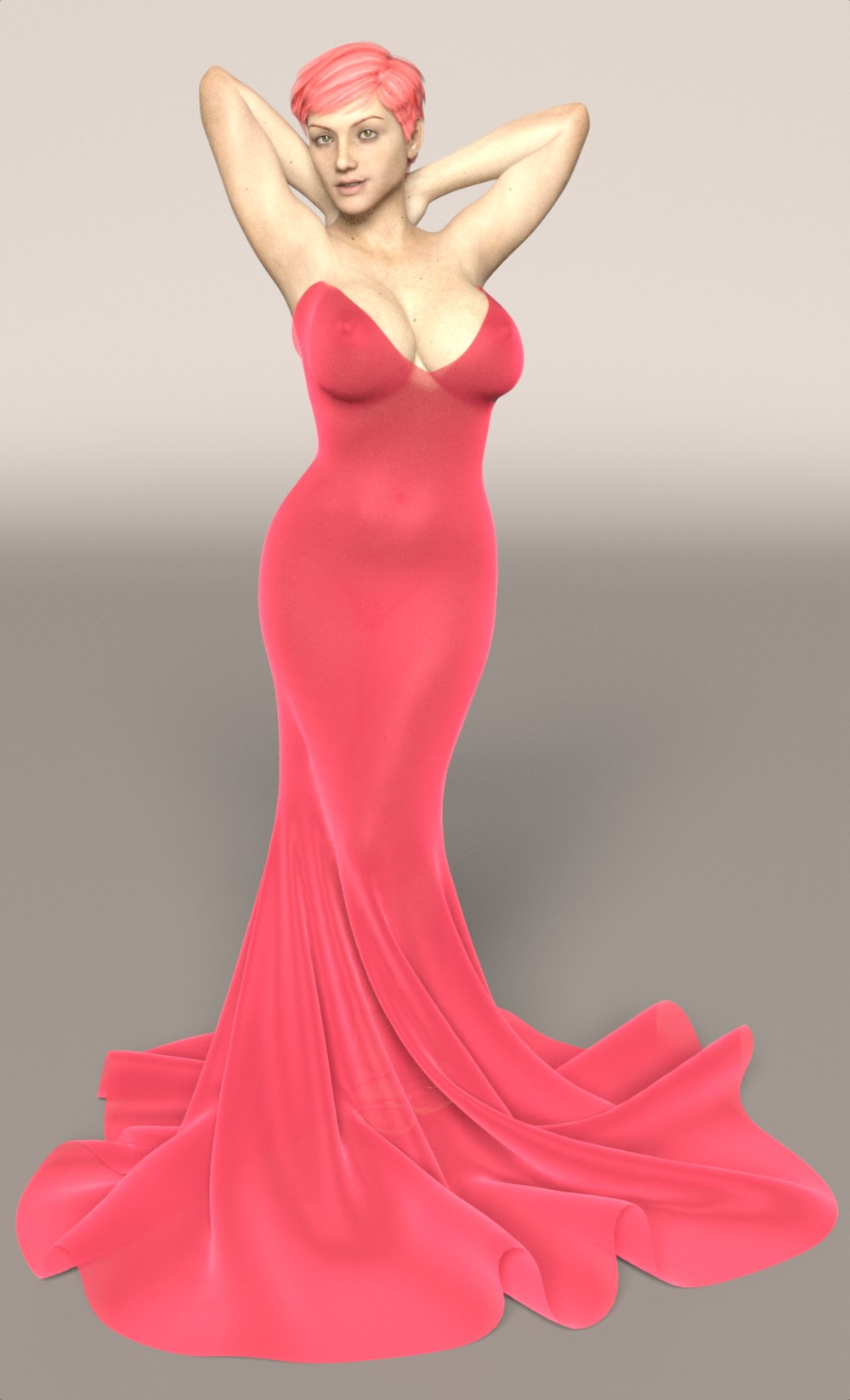 Mermaid dForce Dress G8F