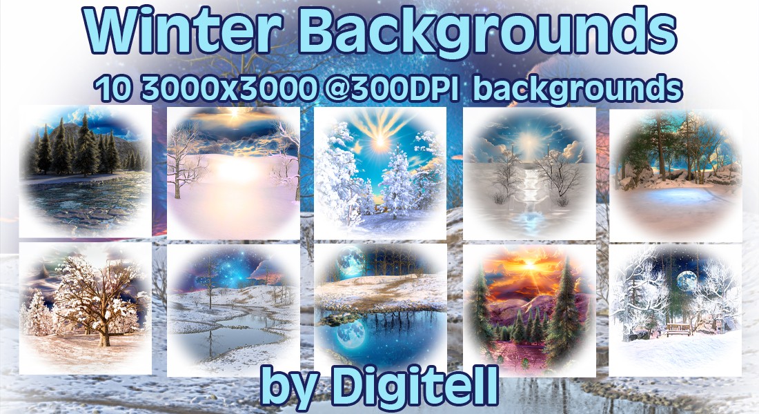 10 Winter Backgrounds