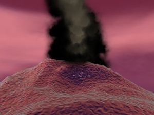 volcano by brokensquirrel