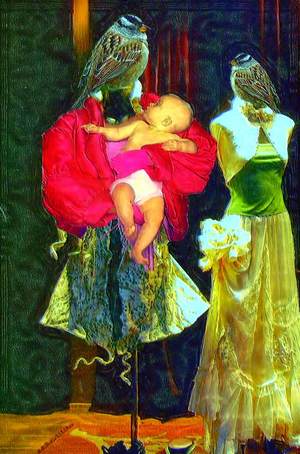 headless red madonna by rokkospider