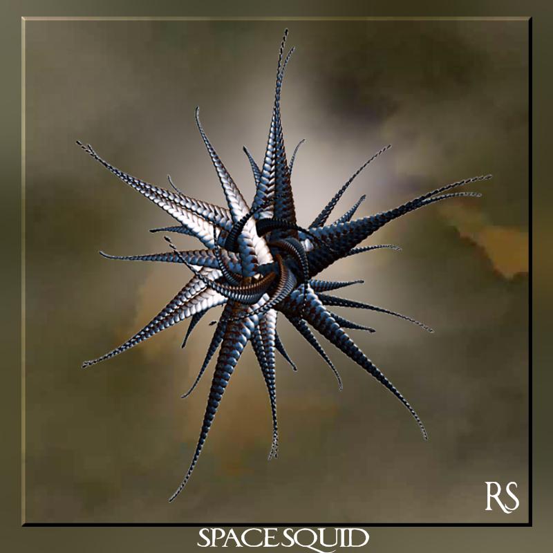 SPACE SQUID by rocserum