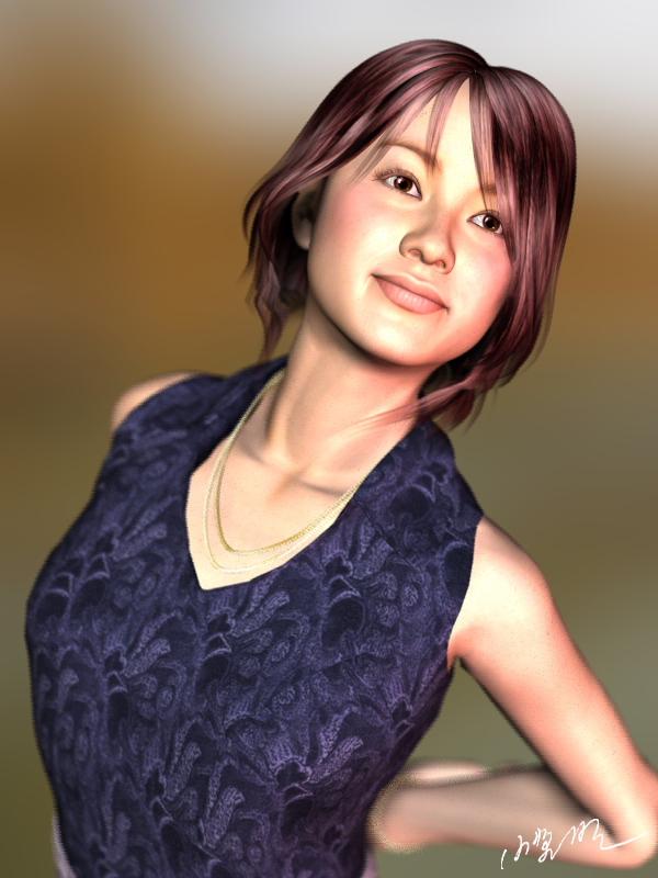 Portrait Nami (3) by Ark_Pilot