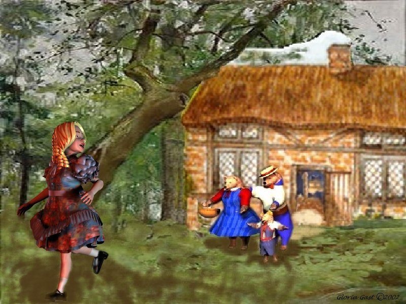 Goldilocks And The Three Bears by Lady Luna