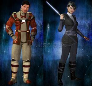 Star Wars: Part II: Revan & Carth by Dream9Studios