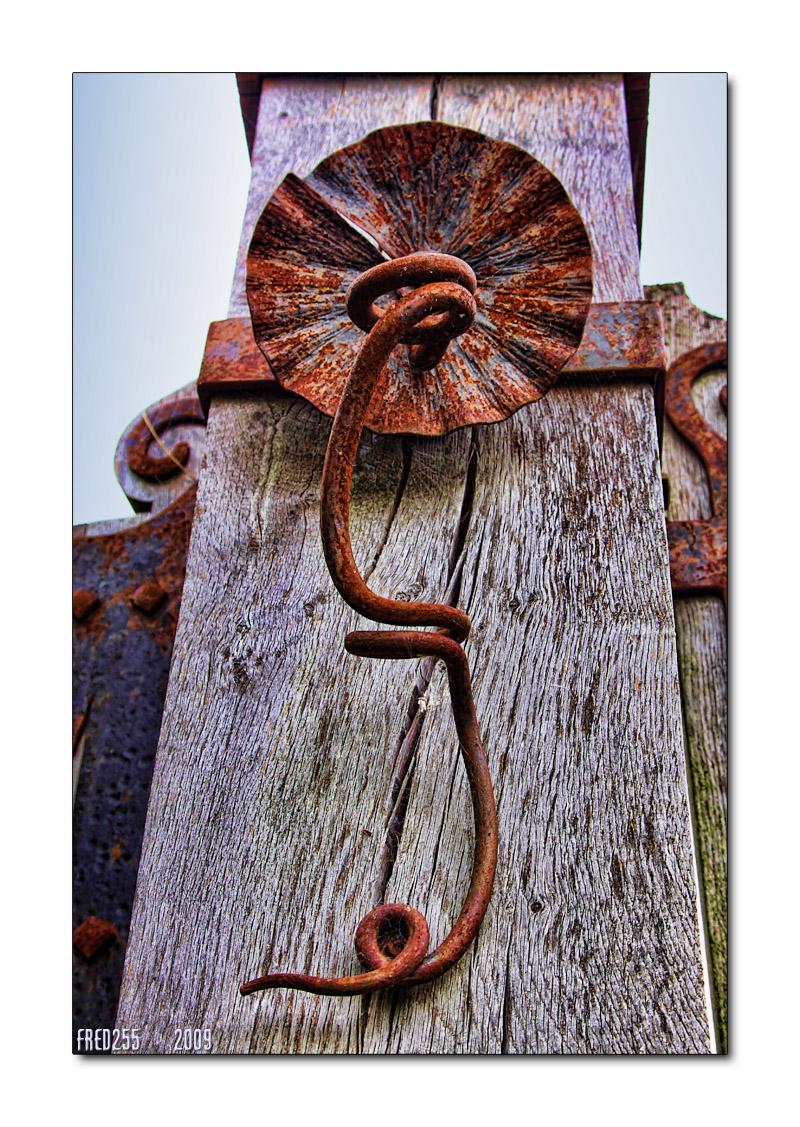 Old Gate Post by Fred255