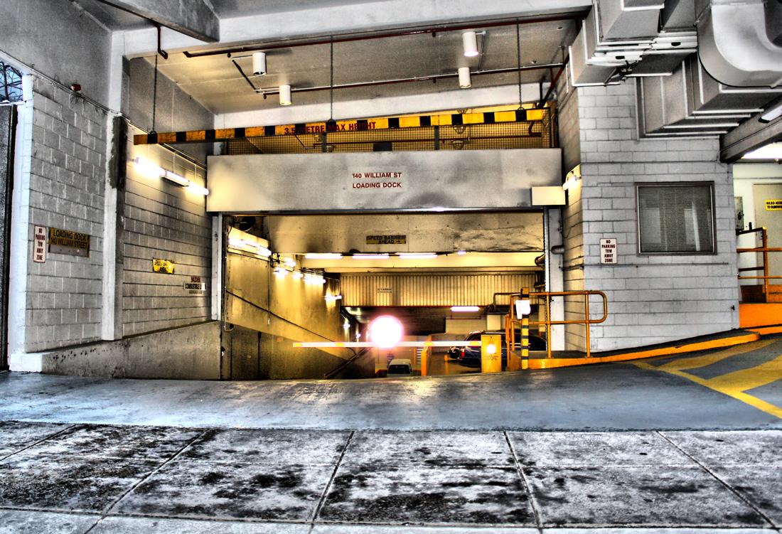 City loading dock. by blinkings