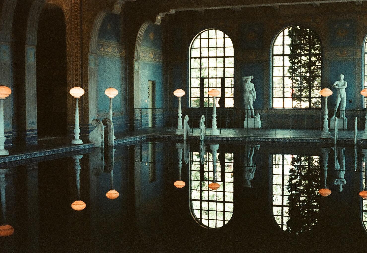 Hearst Castle indoor Roman Pool by danapommet