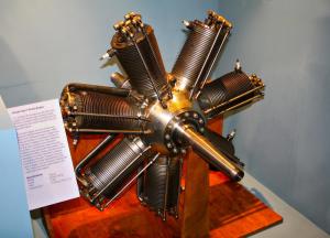 Clerget Type 7 Rotary Engine. by blinkings