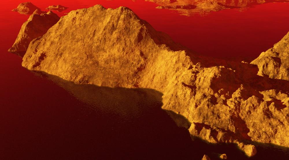 THE RED ISLAND by VEDES