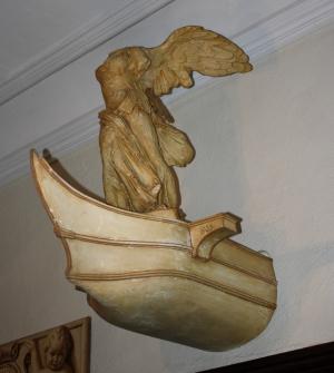 Winged Victory on a ship by danapommet