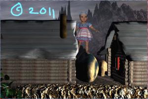 Baby Hopping Between Houses 1 by Mastro