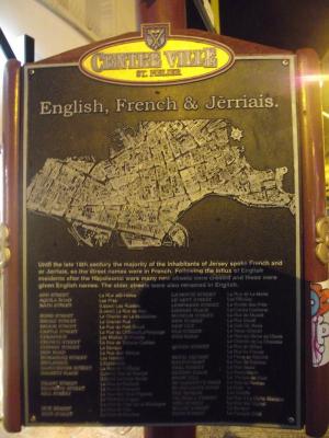 Map of St Helier, Jersey. by Art4u