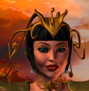 A Martian Beauty by A_Sunbeam