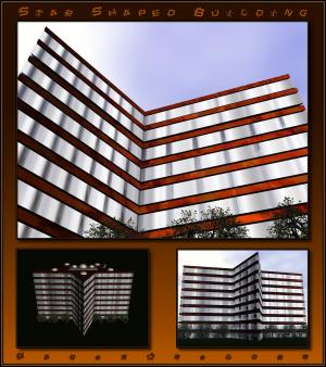 Star Shaped Building by MagikUnicorn