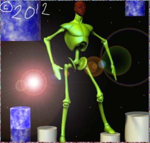 Human Skeleton Cyborg 1 by Mastro