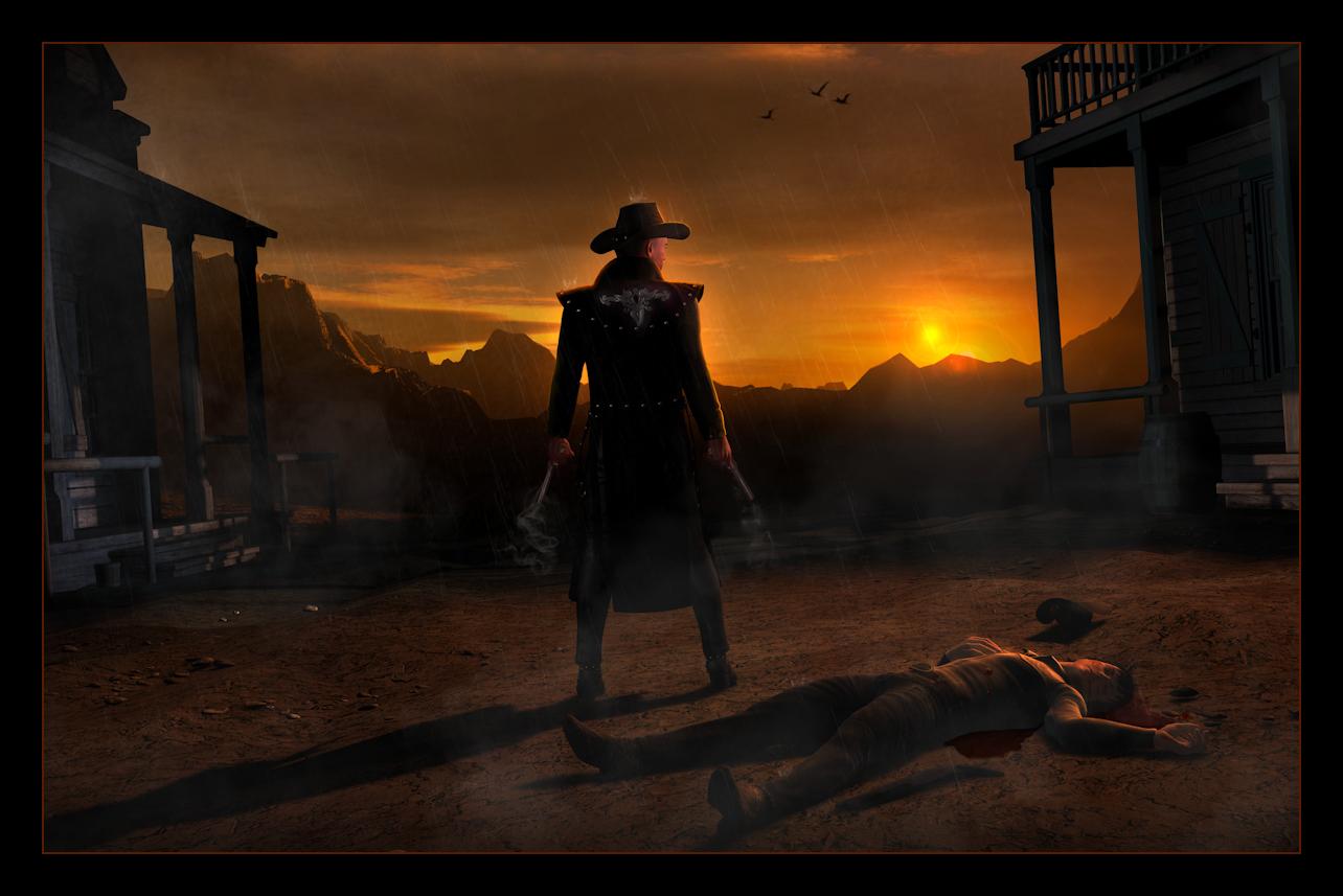 Beware The Man In Black by Rikash