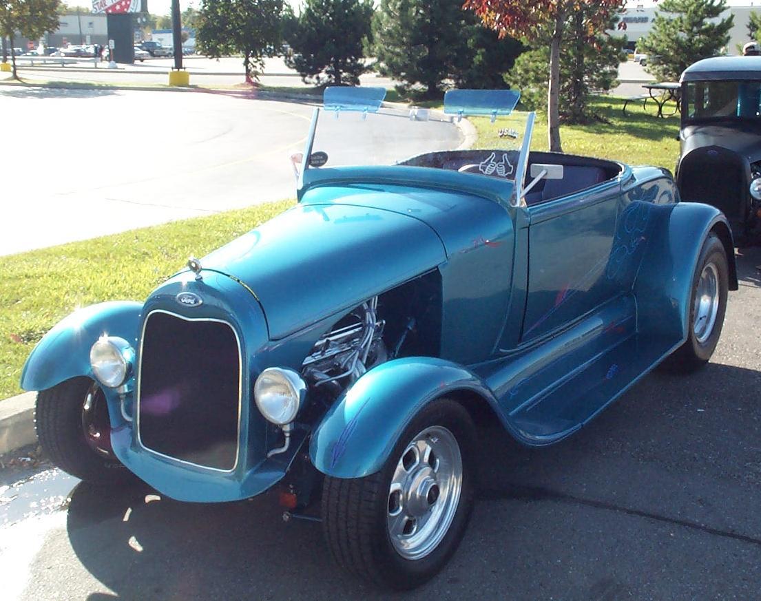 R & C-0424-1928-Ford-Custom Model T Roadster. by stnaper