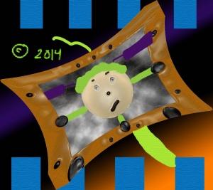 The TV And Tile Background 4 by Mastro