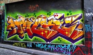 Legal Melbourne street art. by blinkings