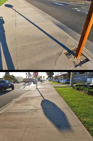 Stop sign shadow by goodoleboy