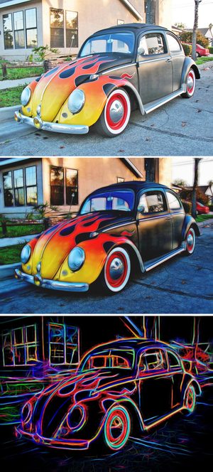 VW Beetle #3 - with variations by goodoleboy