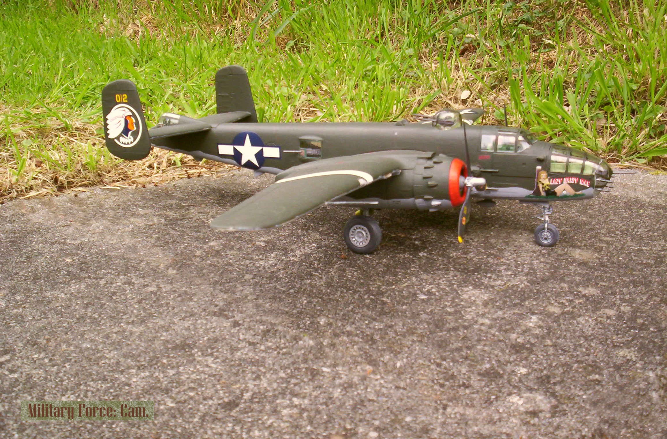 B 25 Mitchell ( Lazy Daisy Mae). by vechtdalcollege