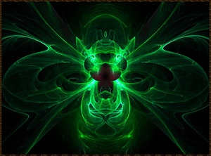 photographic traces of a radioactive insect !!! by claude19