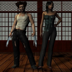 Logan y Mariko by BELKAN666