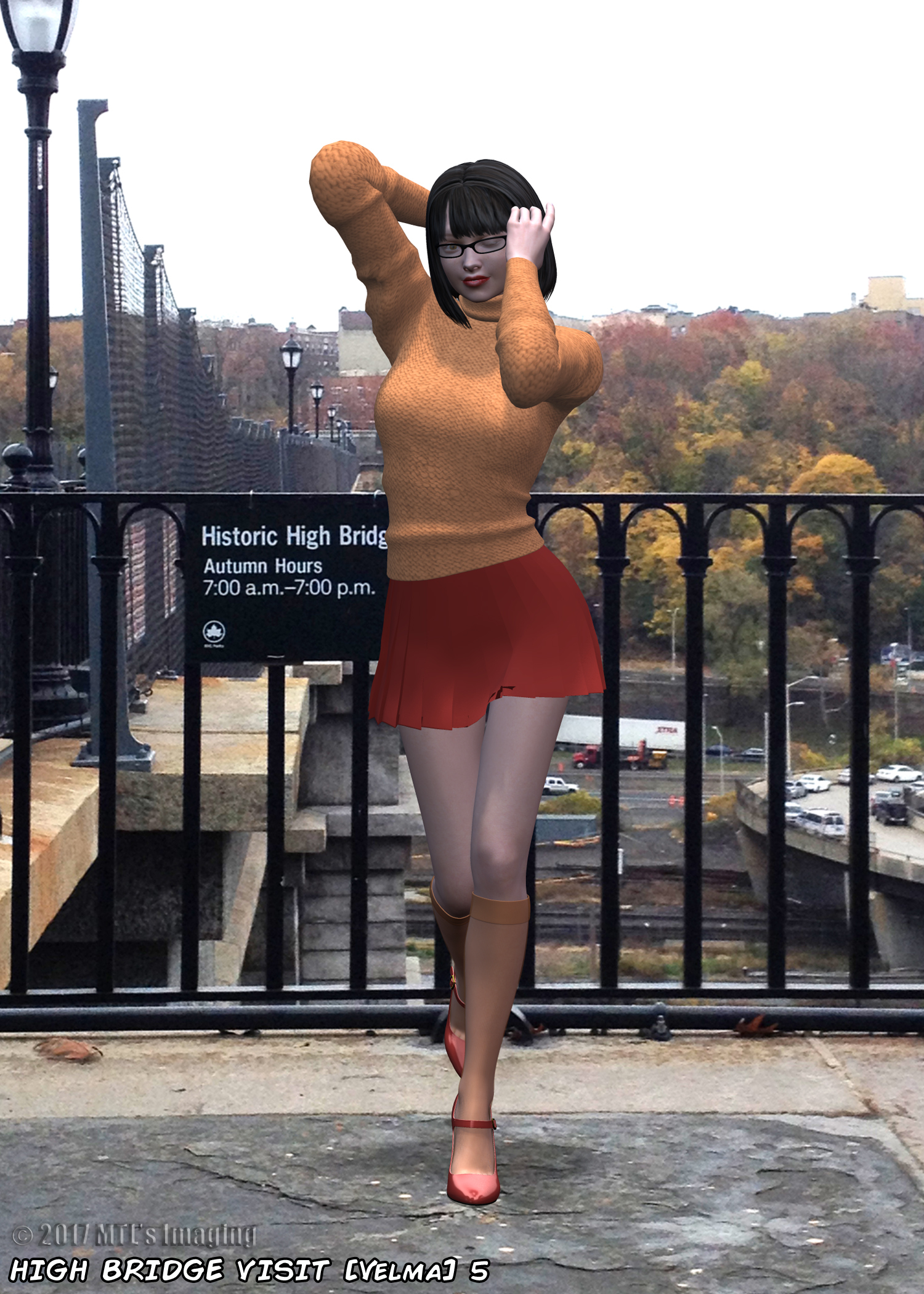 High Bridge Visit [Velma] 5 by tetrasnake