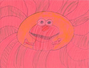 Elmo in a Circle by JohnHowarth