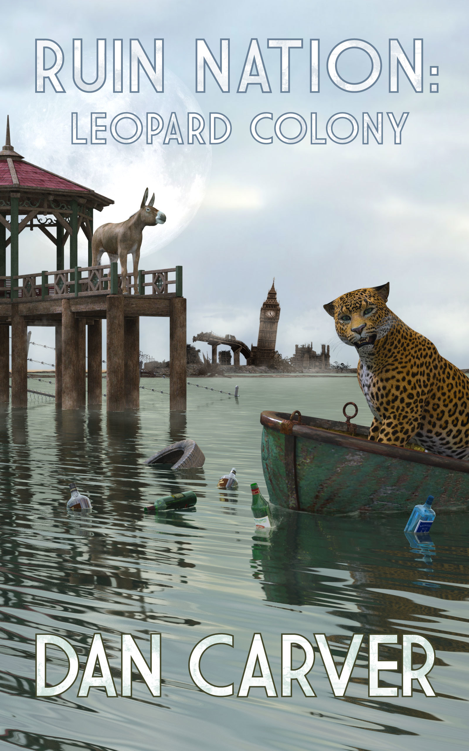 Ruin Nation: Leopard Colony - Cover Art by GeorgeFeathers