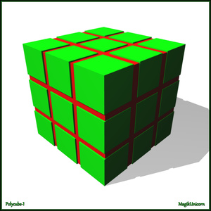 Polycube-1 by MagikUnicorn