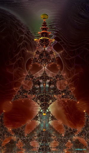 "An Alien Christmas Tree" by cricke49