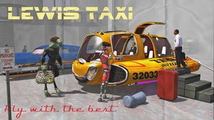 Lewis Taxi...Fly With the Best by rps53
