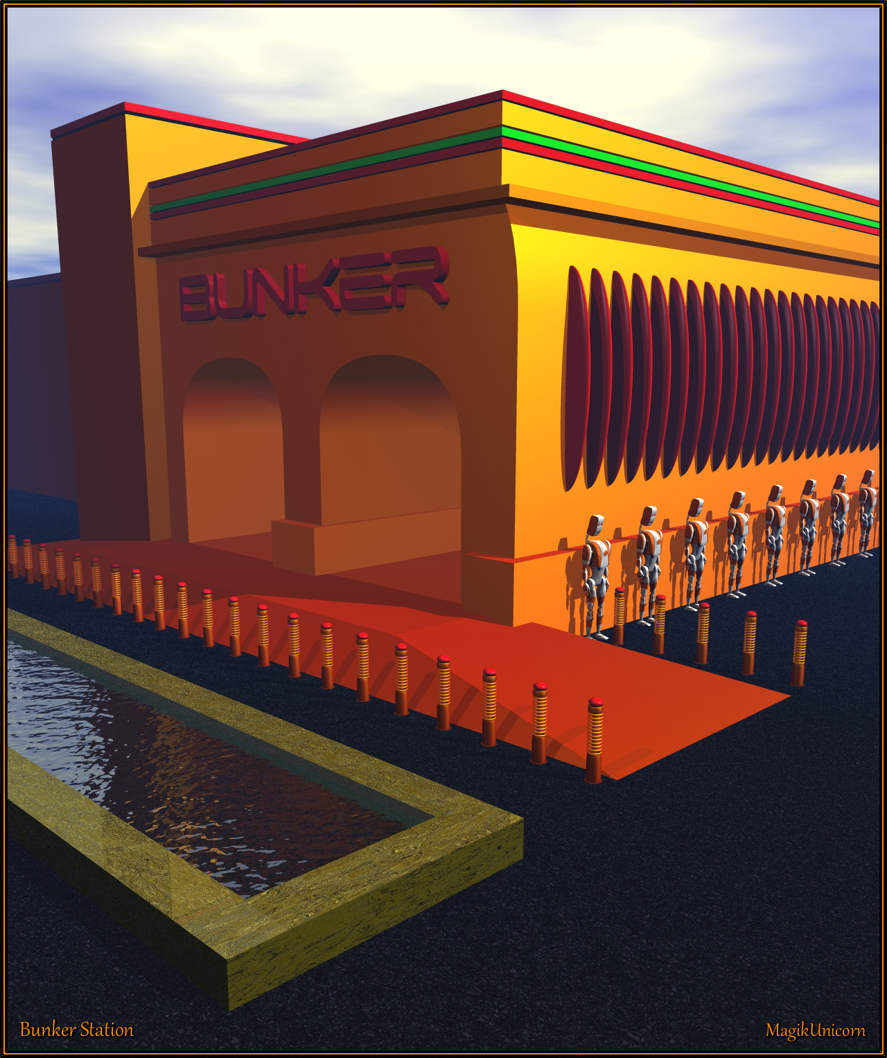 Bunker Station by MagikUnicorn