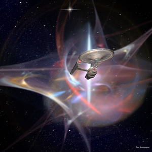 Coming out of warp by vlgraphics