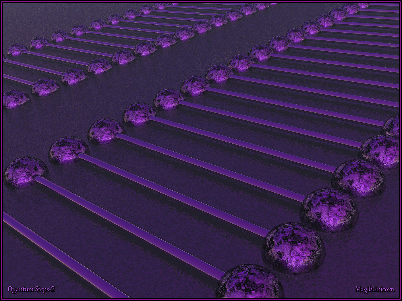 Quantum Steps-2 by MagikUnicorn