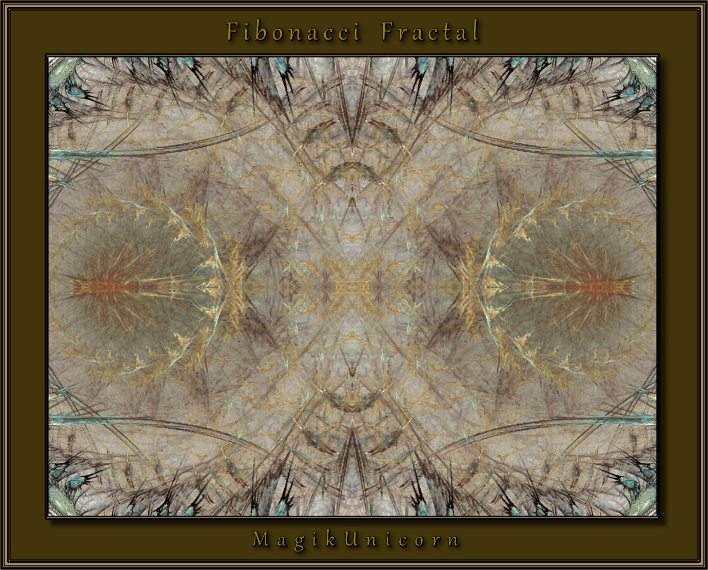 Fibonacci Fractal by MagikUnicorn
