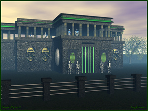 Temple of Syrinx-2 by MagikUnicorn