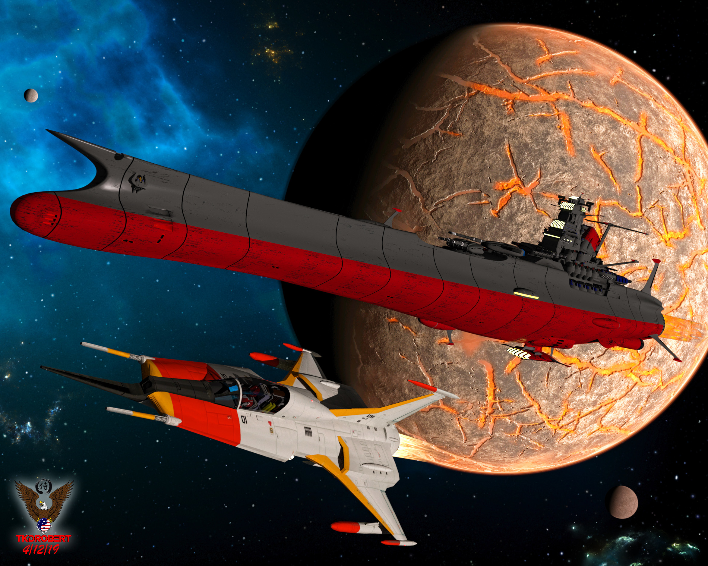 Space Battleship Yamato by tkdrobert