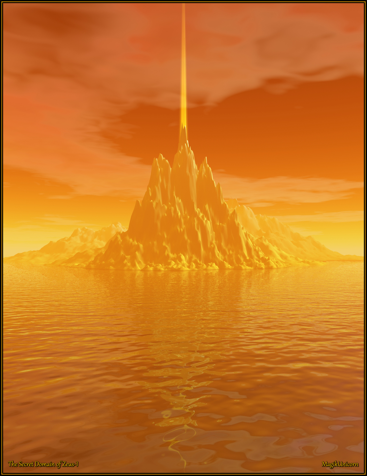 The Secret Domain of Zeus-1 by MagikUnicorn