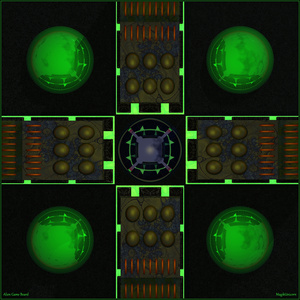Alien Game Board by MagikUnicorn