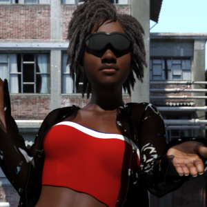 The Street - Corner Girl by daggerwilldo