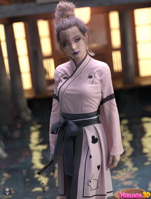 Asian Head Shapes Ethnic Pack by Bu_es by crender