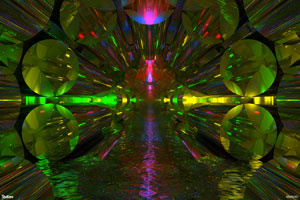 Psychedelic Sunrise by Staticon