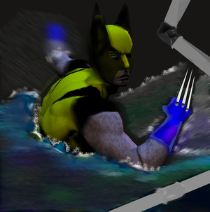 Wolverine pissed - off X-men issue #132 by jmor30