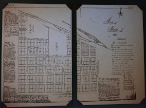 Map of Alvin, TX 1887 by Richardphotos