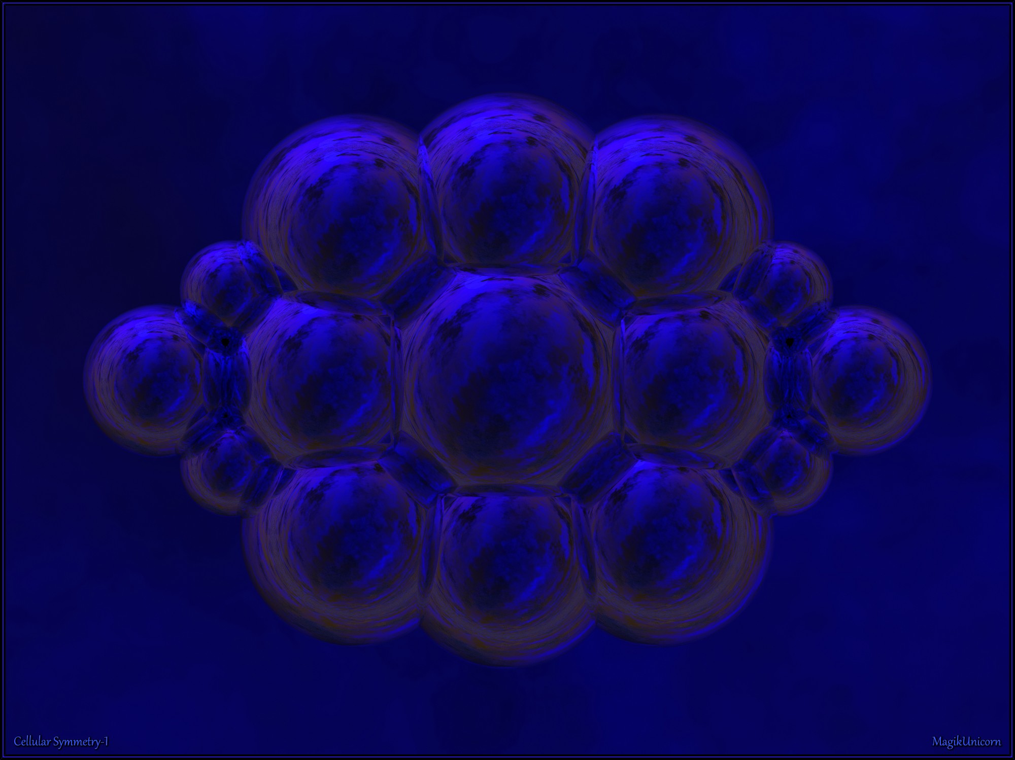 Cellular Symmetry-1 by MagikUnicorn